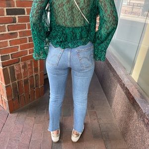 Levi's | Jeans | Wedgie Levis High Rise Jeans 0 Cotton | Poshmark